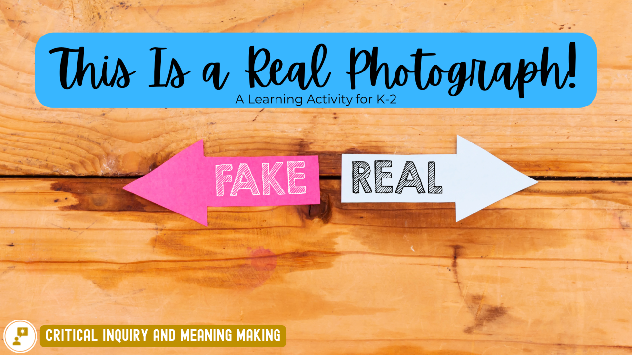 This Is a Real Photograph! | Centre of Excellence for Digital Innovation