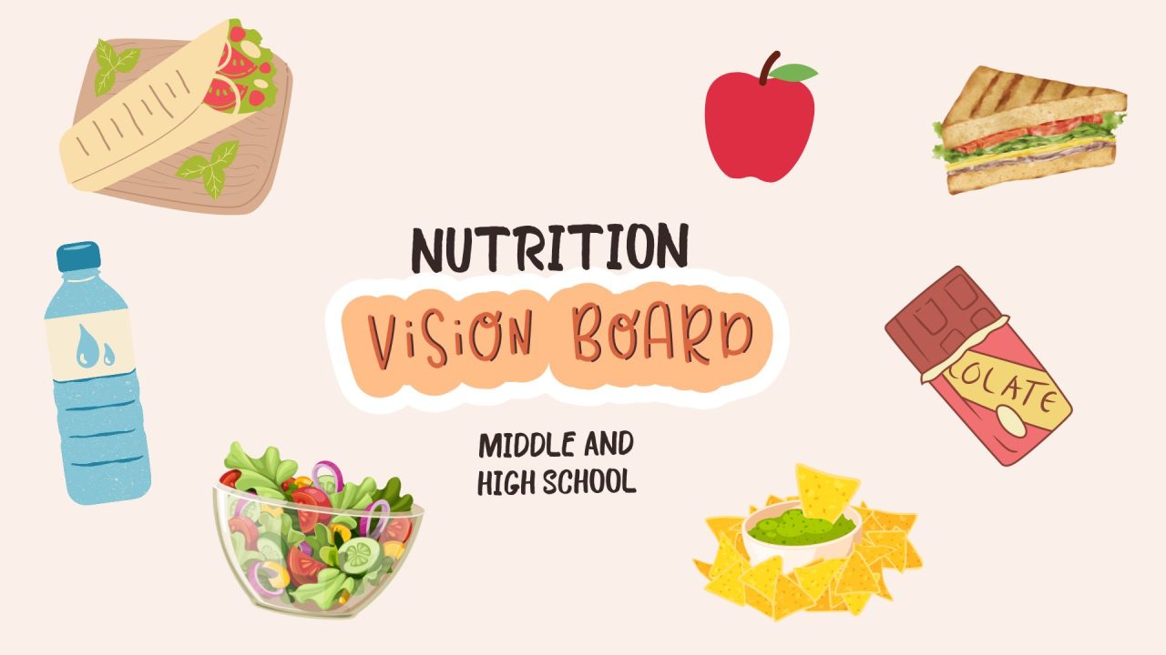 Nutrition Vision Board: Middle School | Centre of Excellence for Health